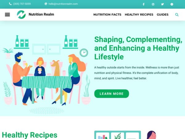 Best Diet & Nutrition Blogs - OnToplist