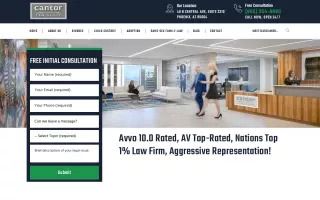 Cantor Law Group - On Top List